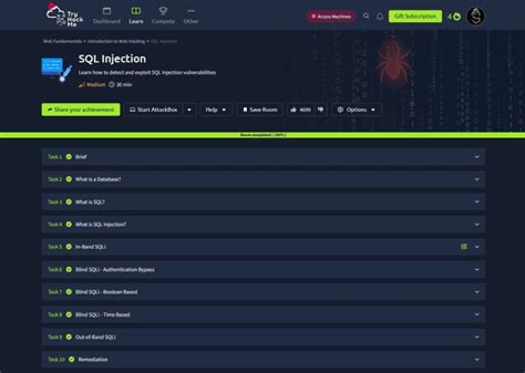 Cybersecurity Ethicalhacking Tryhackme Ctf Pentesting Redteam Webexploitation