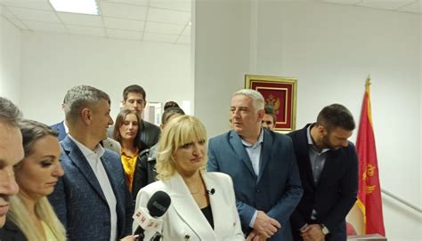 За будућност Подгорице предала листу Боровинић Бојовић Овдје су људи који воле свој град и