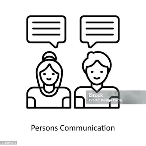 사람 통신 벡터 개요 아이콘 디자인 그림 흰색 배경에 스마트 홈 및 기술 기호 Eps 10 파일 계획에 대한 스톡 벡터 아트 및 기타 이미지 Istock