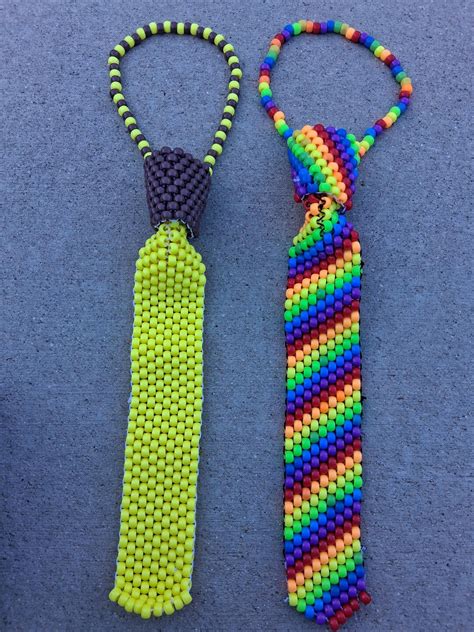Kandi Tie Choose Color Etsy