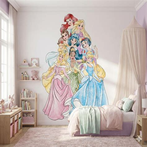 Disney Princess Wall Decals Peel And Stick Wall Stickers Room Decor