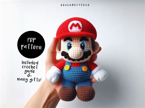 Amigurumi Super Mario Crochet Pattern Jawusha