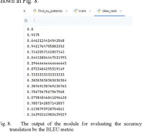 Table 2 From Formation Of A Russian English Parallel Corpus For Automatic Translation Of The