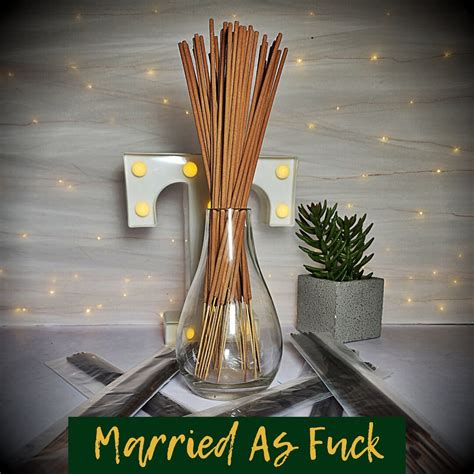 Married As Fuck Incense Bundle Manifestation Incense Ritual Etsy