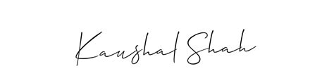 91 Kaushal Shah Name Signature Style Ideas Super Electronic Signatures