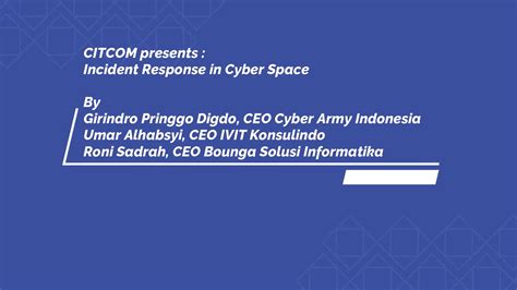 Events Sharing Session Security Part 3 Incident Response In Cyber