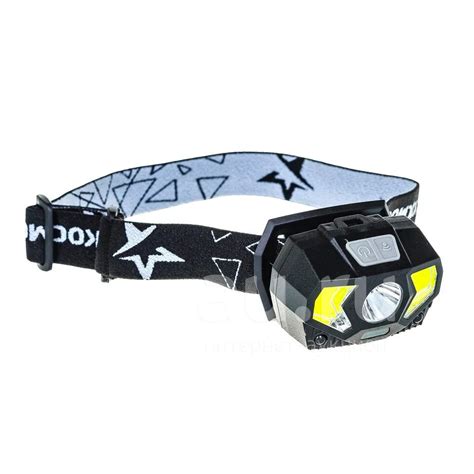 Фонарь Космос светодиодный KocHuntHelper5W налобный охотничий, 3Вт ХРЕ ...