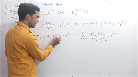 Jacobi Polynomial Second Semester Maths Special Function Msc Second Semester Special Function