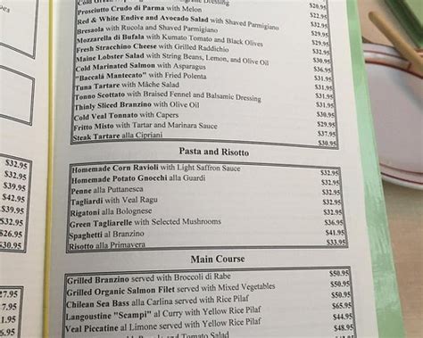 Harry Cipriani New York City Central Park Restaurant Reviews