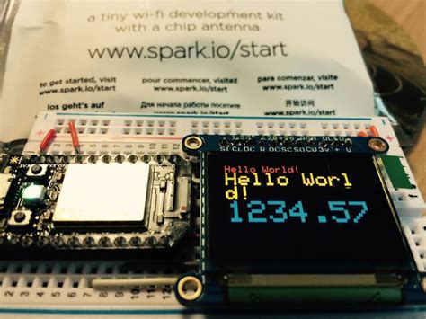 Spark Core Ssd1351 Electrónica Proyectos Spark Core Ssd1351 Electrónica Proyectos
