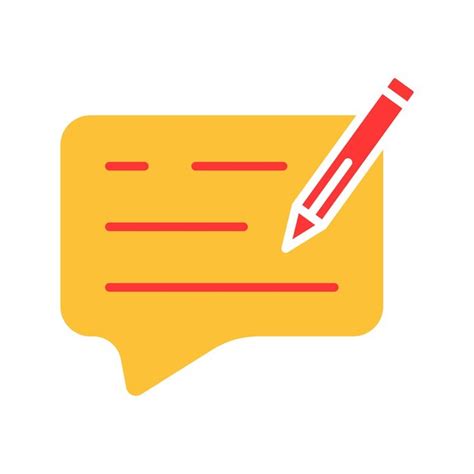 Premium Vector Dialog Box With Pen Line Icon Correspondence Premium Vector Dialog Box With Pen Line Icon Correspondence