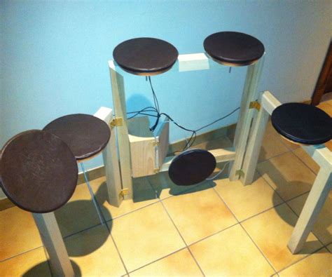 Arduino Midi Drum Arduino Drums Arduino Projects