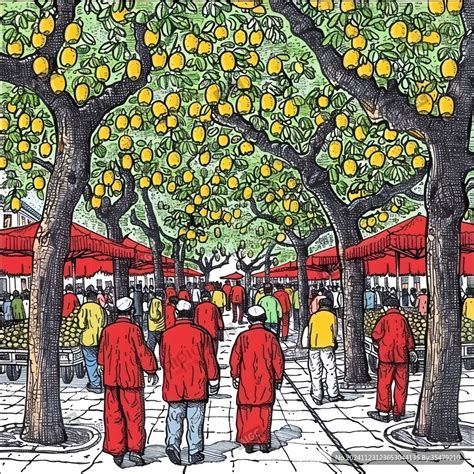 Ai创作图芒果树下的人 荔枝广场插画 水果林手绘插画 手绘果农 树下摆摊的人 果园手绘插画 卖梨场景场景 果园手绘 手绘荔枝广场 葡萄干集市 街边卖水果的人 手绘果园 手绘果园插画 果园宣传