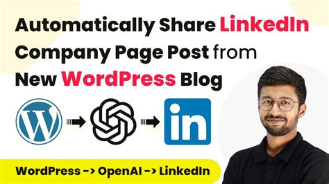 Automate Linkedin Posts From Wordpress Using Pabbly Connect Pabbly