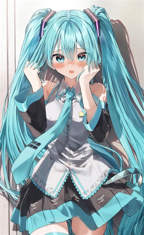 Hatsune Miku Vocaloid Drawn By Pentagon Railgun Ky Danbooru