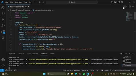 Completed A Project On Password Generator With Codsoft Menna Karam