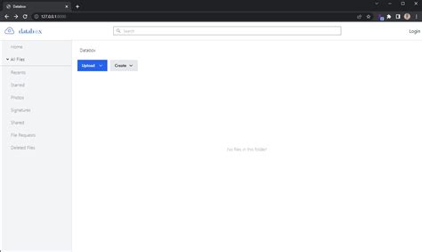Github Joshuabecker91databox Databox Cloud Based File Hosting And