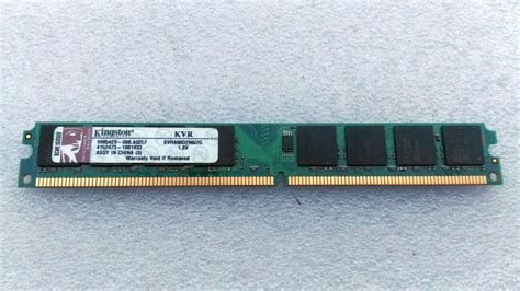 2gb Kingston Ddr2 800 Mhz Cl6 Low Profile 80391377