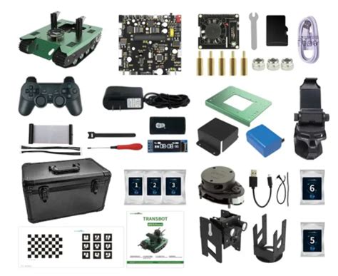 ahboom ai ros transbot robot with moveit 3d map support for raspberry