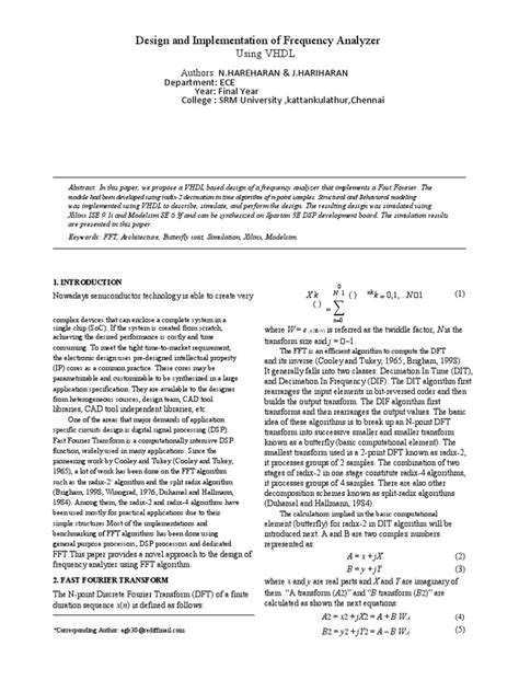Pdf Frequency Analyzer Dokumentips