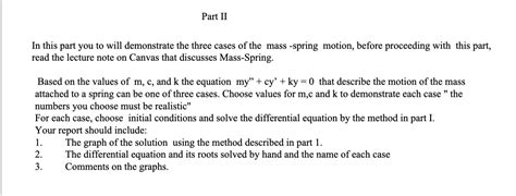 Solved Using The Methods Given In Part 1 Can Someone Give