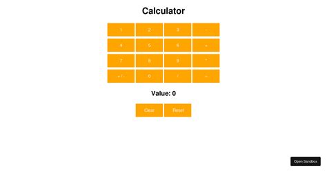 React Codesandbox React Codesandbox