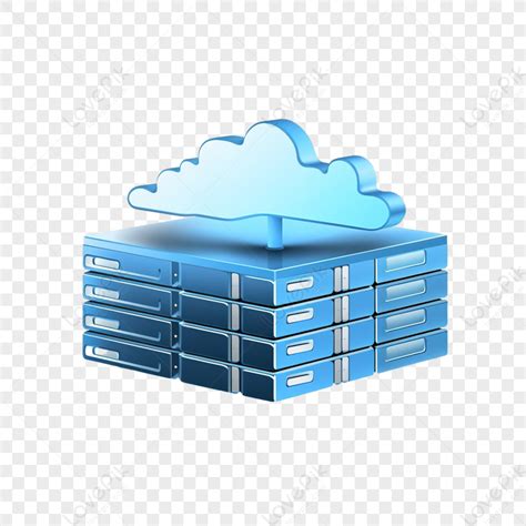 클라우드에 대용량 데이터를 저장하기 위한 데이터베이스 정보의 대량 공유 보호 은둔 Png 일러스트 무료 다운로드 Lovepik