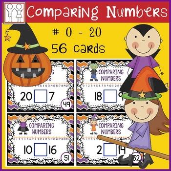 Comparing Numbers Task Cards By Catherine S Teachers Pay Teachers