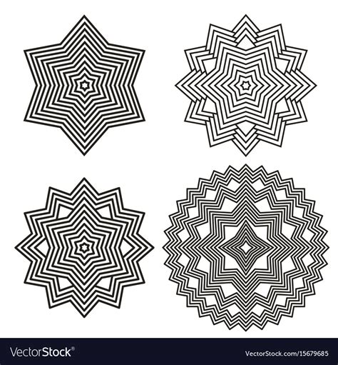 Geometric Element Lines Royalty Free Vector Image