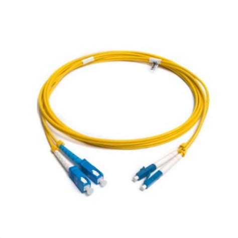 LC To SC SM Duplex Fibre Patch Lead Layer
