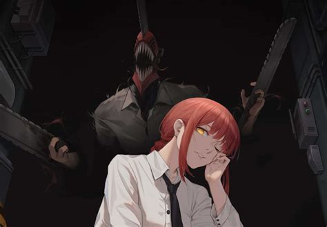 Makima Chainsaw Man Wallpapers Wallpapers Com