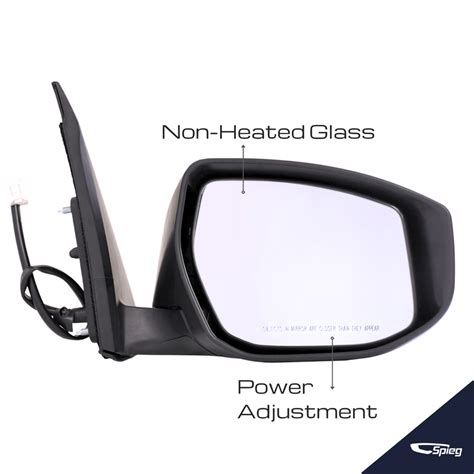 Side Mirror For 2013 2015 Nissan Sentra Power Passenger Right Side