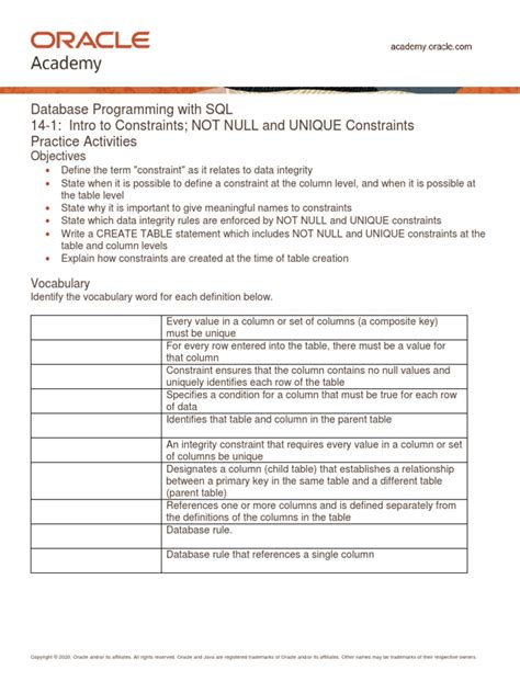 2sgbd practice 4 pdf table database relational database