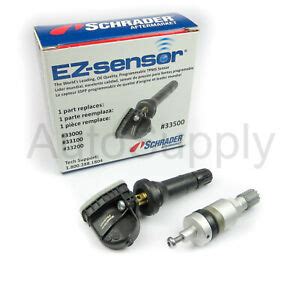 33500 Schrader TPMS EZ Sensor Programmable 315 314 9 433 MHz Sensor DUAL VALVE EBay