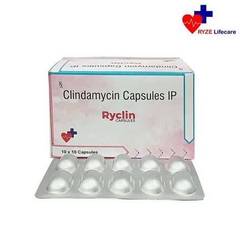 Clindamycin Capsule 300 Mg At ₹ 2420box Clindamycin Capsules In