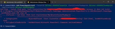 pppowerappsenvironment hardcoded check for certificate thumbprint in