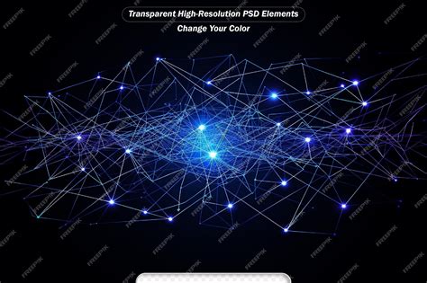 Abstract Technology Big Data Visualization Futuristic Space Infographic Premium Ai Generated Psd