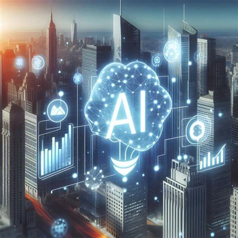Ai Algorithm And Financial Strategy Concept Icon Symbolizing Ai In