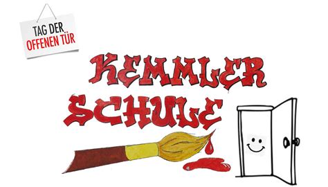 Tag Der Offenen T R Save The Date Kemmlerschule