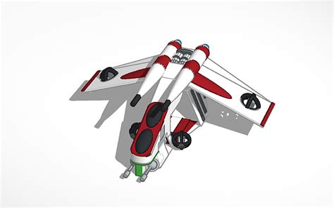 3d Design Clone Wars Gunship Tinkercad