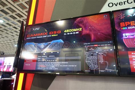 Adata Unveils Xpg Gammix D50 Line Of Performance Segment Ddr4 Memory