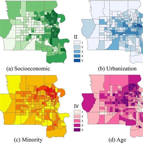 Exploratory Data Plots For Variables Used In Heat Vulnerability Index