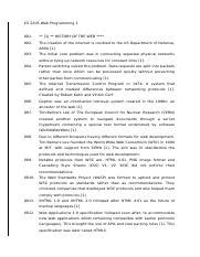 CS 2205 Web Programming 1 Docx CS 2205 Web Programming 1 001 1 HISTORY OF THE WEB 002
