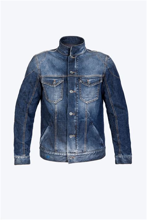 Джинсовая мотокуртка PMJ West сертификат AAA - Japan Bikes