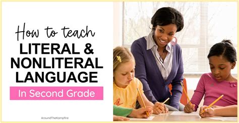 Activities To Teach Literal And Nonliteral Language Around The Kampfire