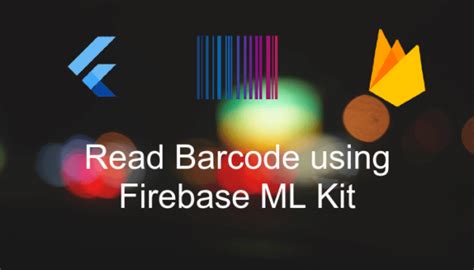 Detect Barcode Using Firebase ML Kit Navoki