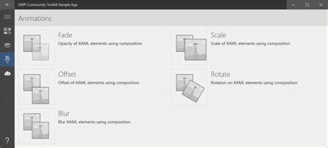 Microsoft nous met à disposition UWP Community Toolkit