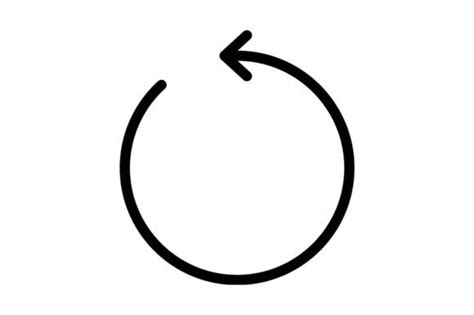 Rotate Symbol Flat Vector Icon Graphic By Ankit Rk Garg · Creative Fabrica