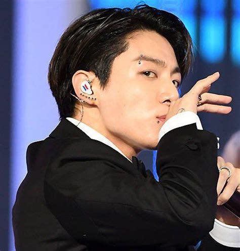 Pin By On Kook Jungkook Piercing Jungkook Lip Piercing