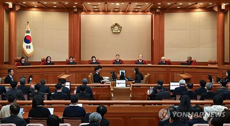 윤 대통령 탄핵심판 11차 변론기일 연합뉴스